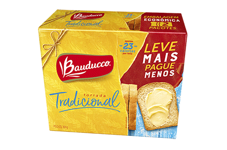 Torrada Tradicional 284g – Bauducco